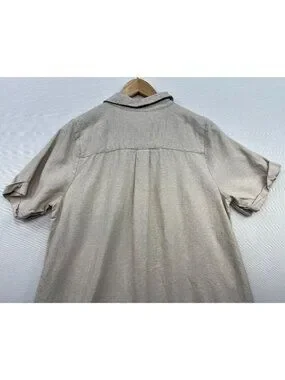 Old Navy | Dresses | Old Navy Womens Linenblend Buttondown Shirt Dress ...